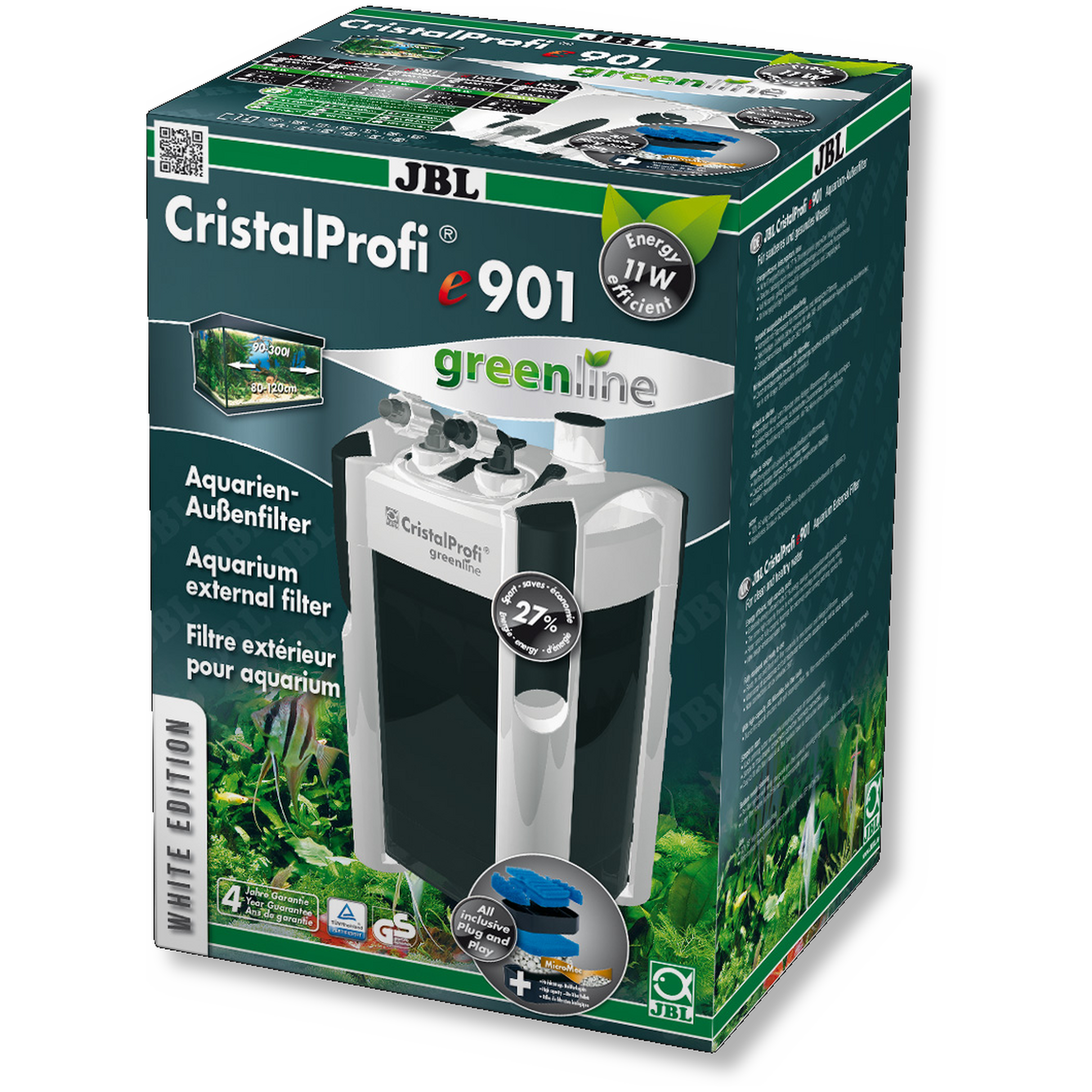 JBL CristalProfi e901 WHITE