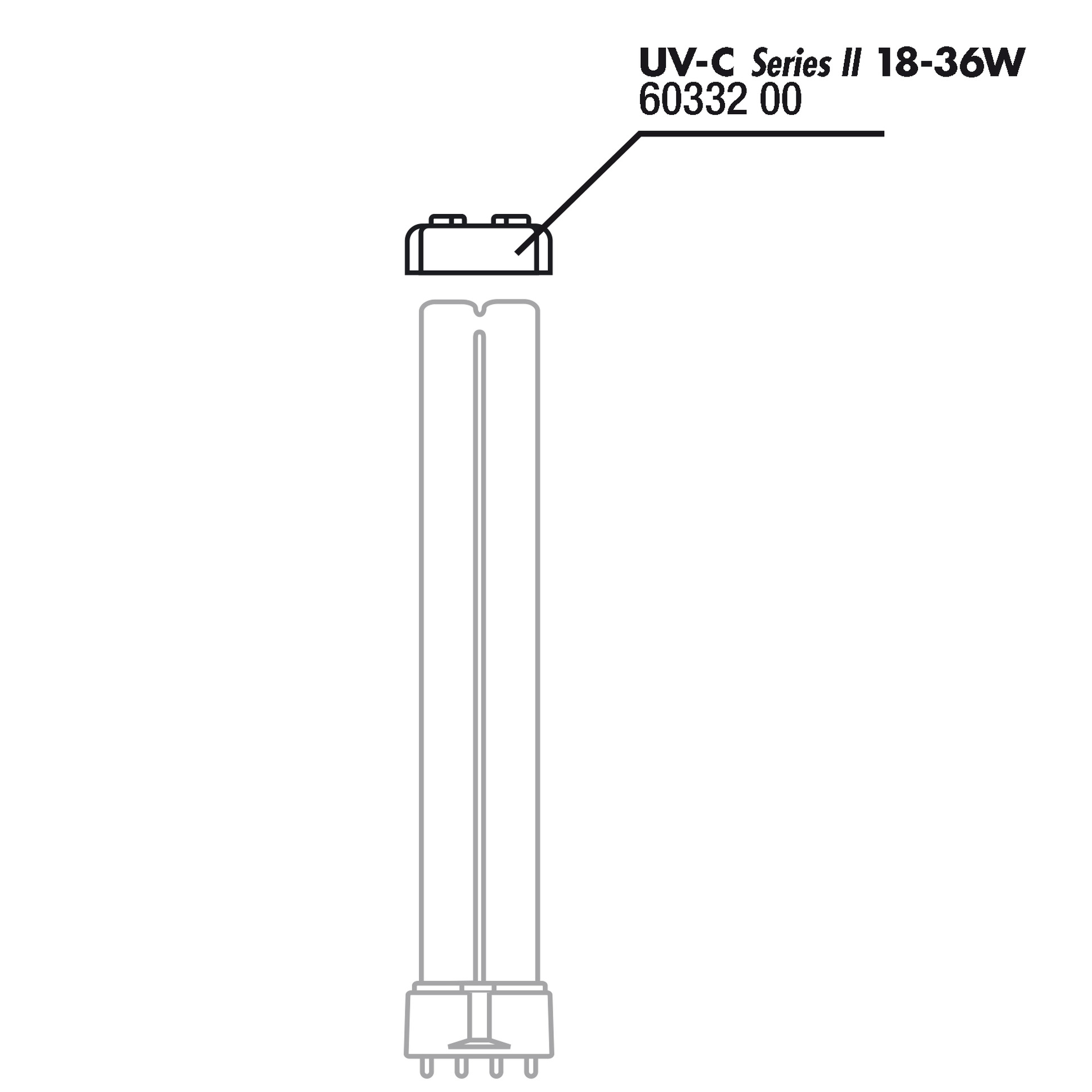 JBL AC UV-C 18/36 W rubber bearing bulb